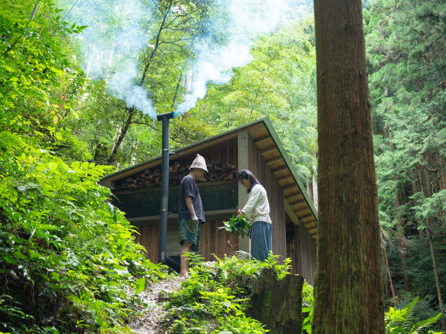 連載『トラフと森へ』 第2回 「森のサウナ」 - KIDZUKI